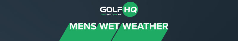 Mens Wet Weather Golf Clothing | Rain Jackets & More | Golf HQ