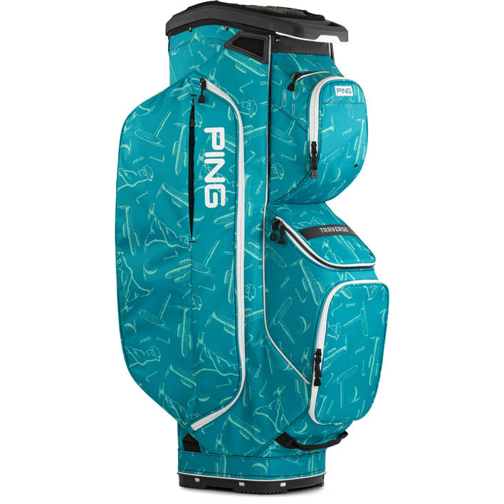 Ping Traverse Cart Bag - Teal Decal | Golf HQ