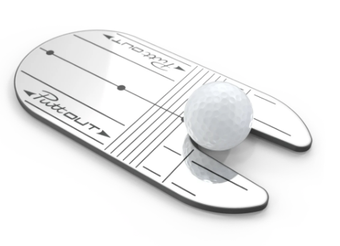 Putt Out Compact Mirror | Golf HQ